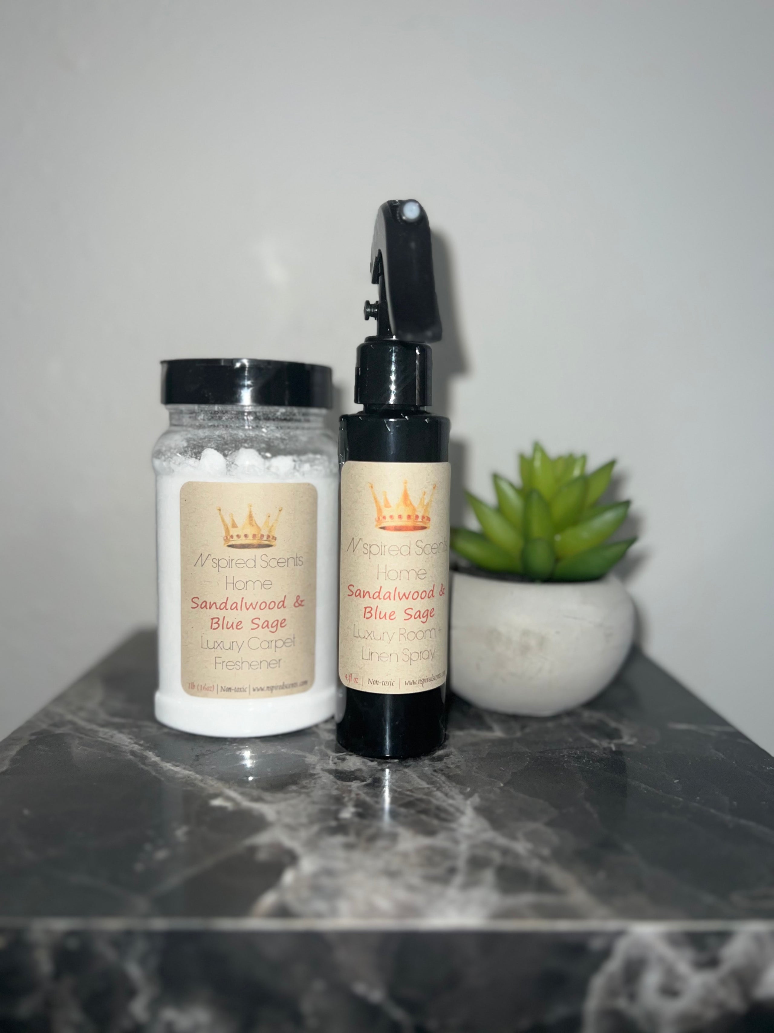 Luxury Carpet Freshener & Room + Linen Spray | Get N’spired